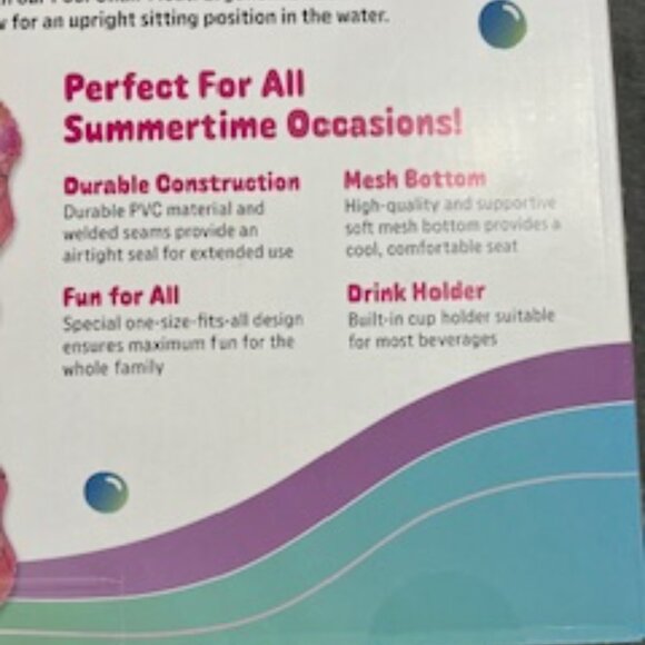 Justice | Toys | Justice Beach Inflatable Mesh Lounger Pool Float ...